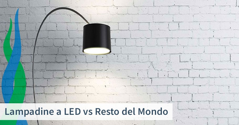 Lampadina a Led vs Resto del mondo